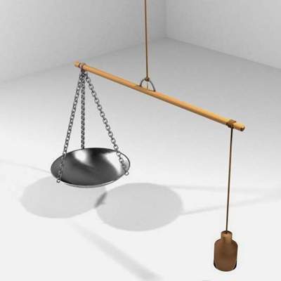 Steelyard Weighing Scale - 3D Model by faizal3DX