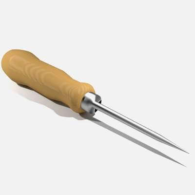 Woodworking Awl - 3D Model by faizal3DX