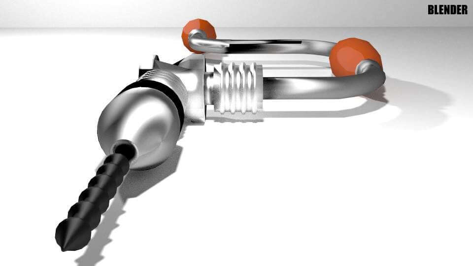 Woodworking Brace (Hand Drill) - 3D Model by faizal3DX