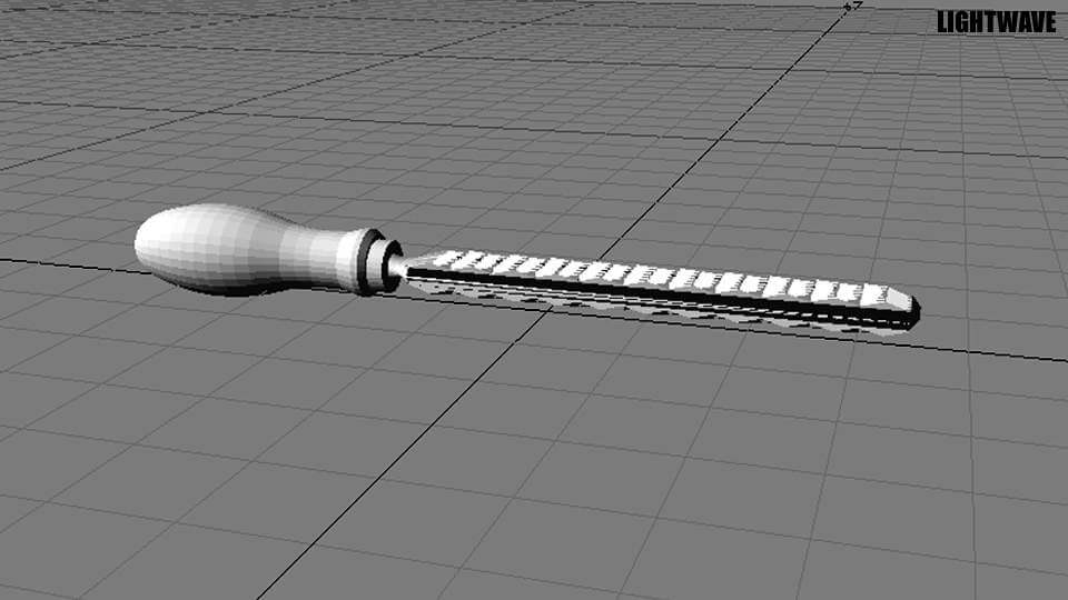 Woodworking Rasp - 3D Model by faizal3DX