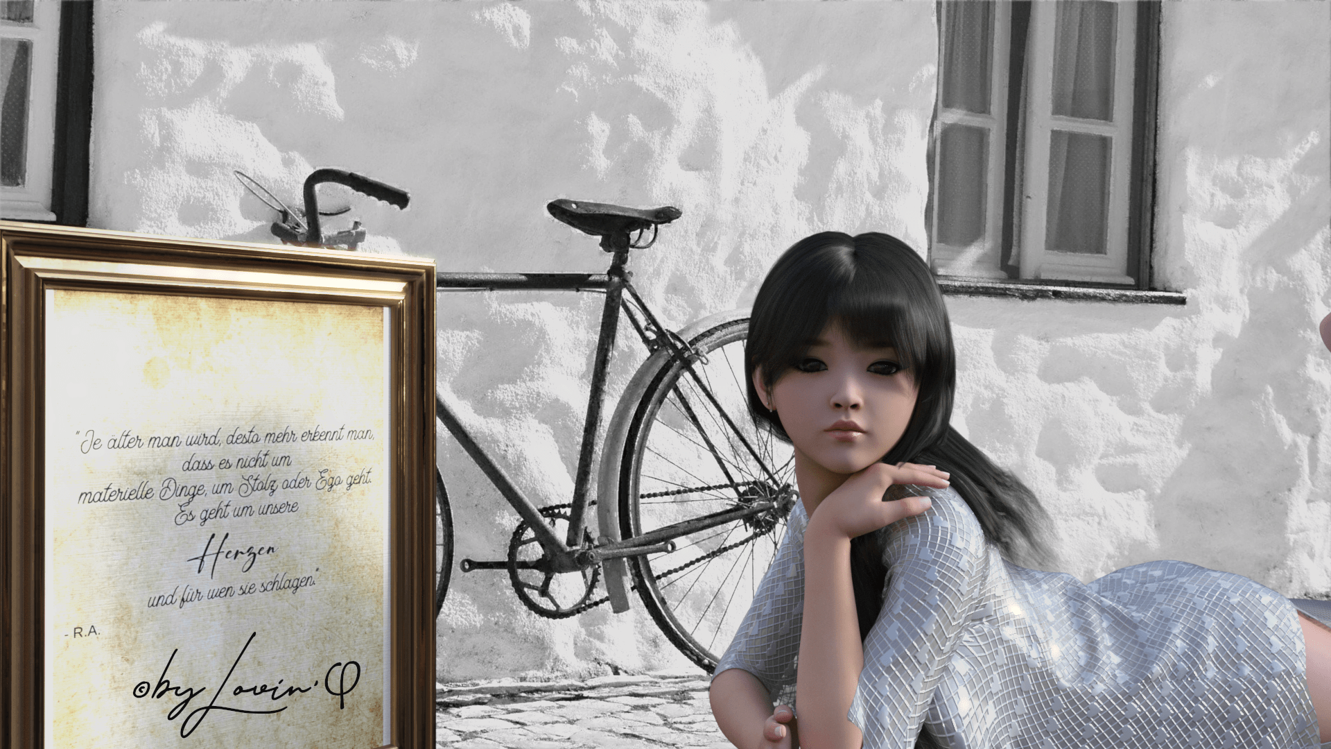 The older you get 3D Render, Digital Art by Fanfaria