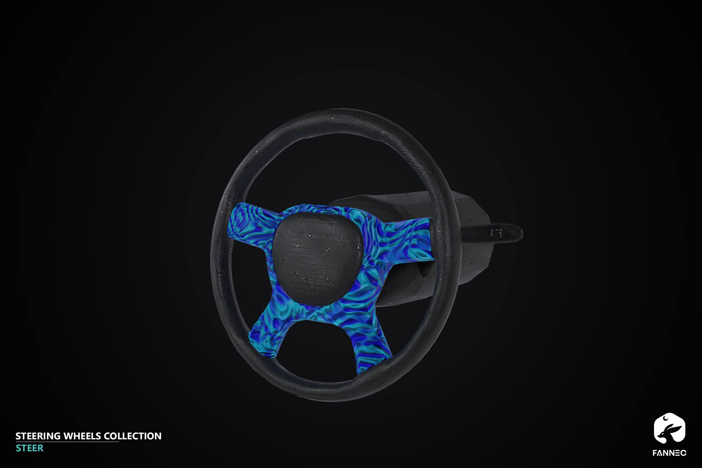 Steer - Steering Wheels Collection - All Formats 3D Model by FANNEC