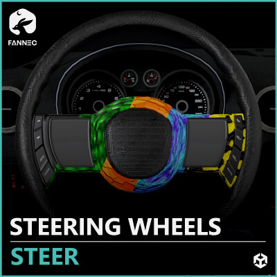 Steer - Steering Wheels Collection - Unity 3D Model by FANNEC