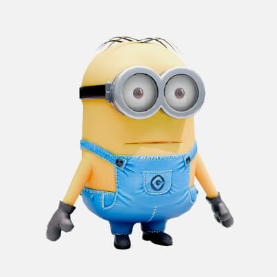 Dave - Minion 3D Model by Fantasy999d