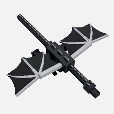 Ender Dragon - Minecraft 3D Model by Fantasy999d