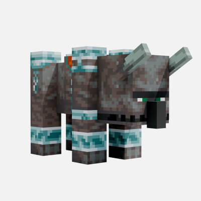 Ravager - Minecraft 3D Model by Fantasy999d