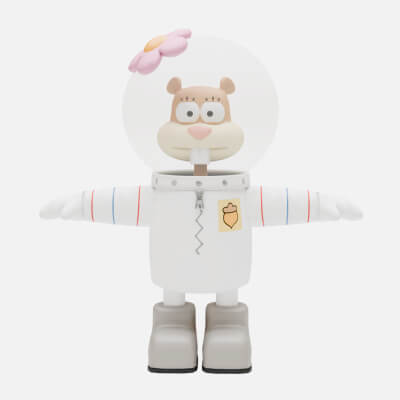 Sandy Cheeks - SpongeBob 3D Model by Fantasy999d