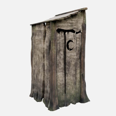 Shrek Toilet - Free 3D Model by Fantasy999d