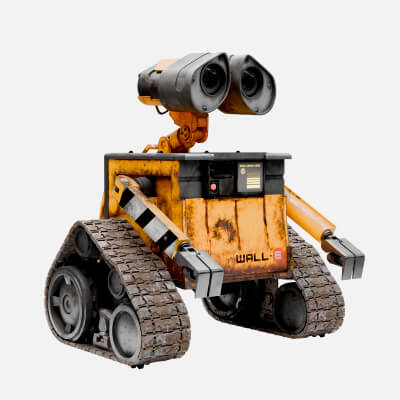 WALL-E Disney 3D Model by Fantasy999d