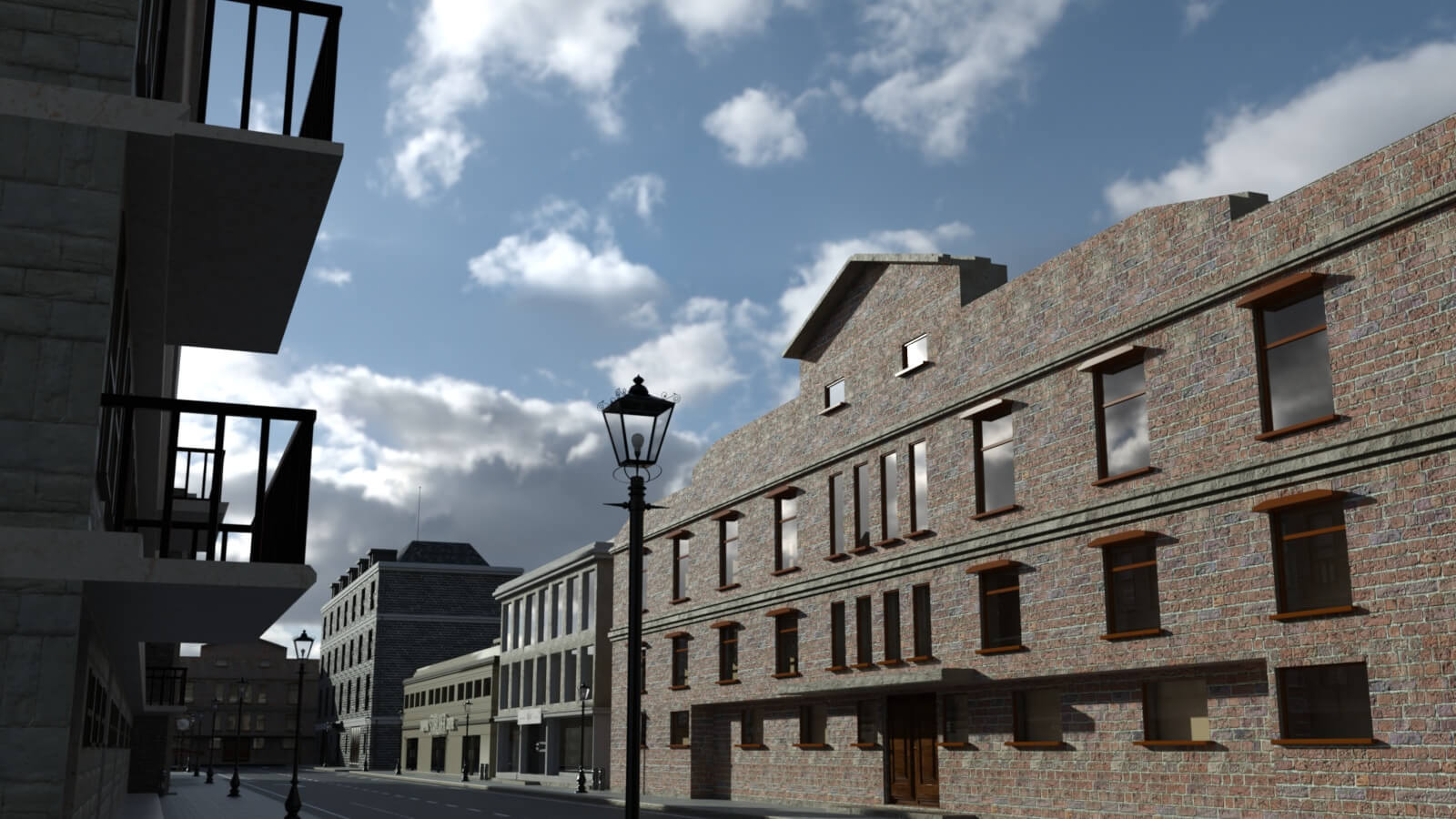 Greenwich Street - Blue Angel 3D Render by Fantasyart-3D