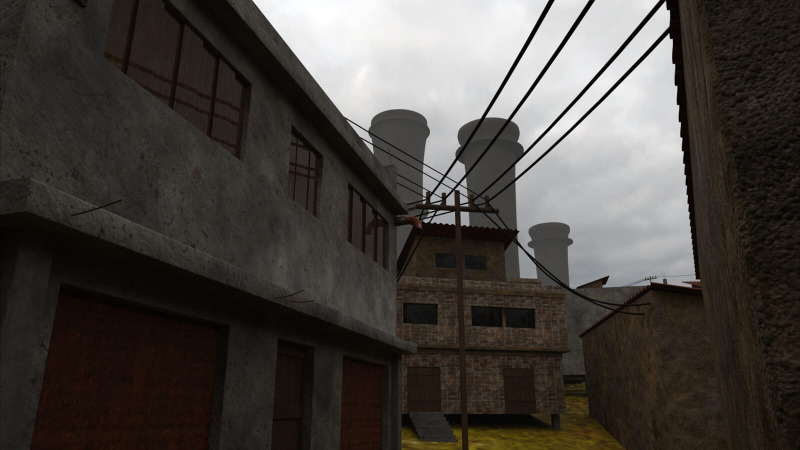 Tharelian Slum - Blue Angel Daz Content by Fantasyart-3D