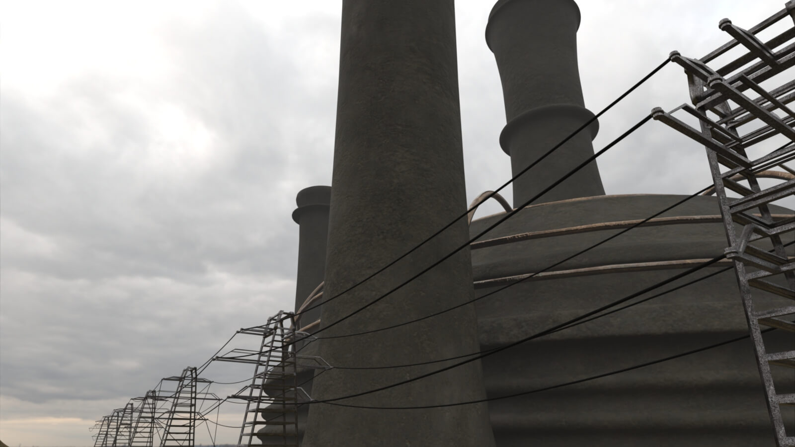 Tharelian Slum - Blue Angel Daz Content by Fantasyart-3D