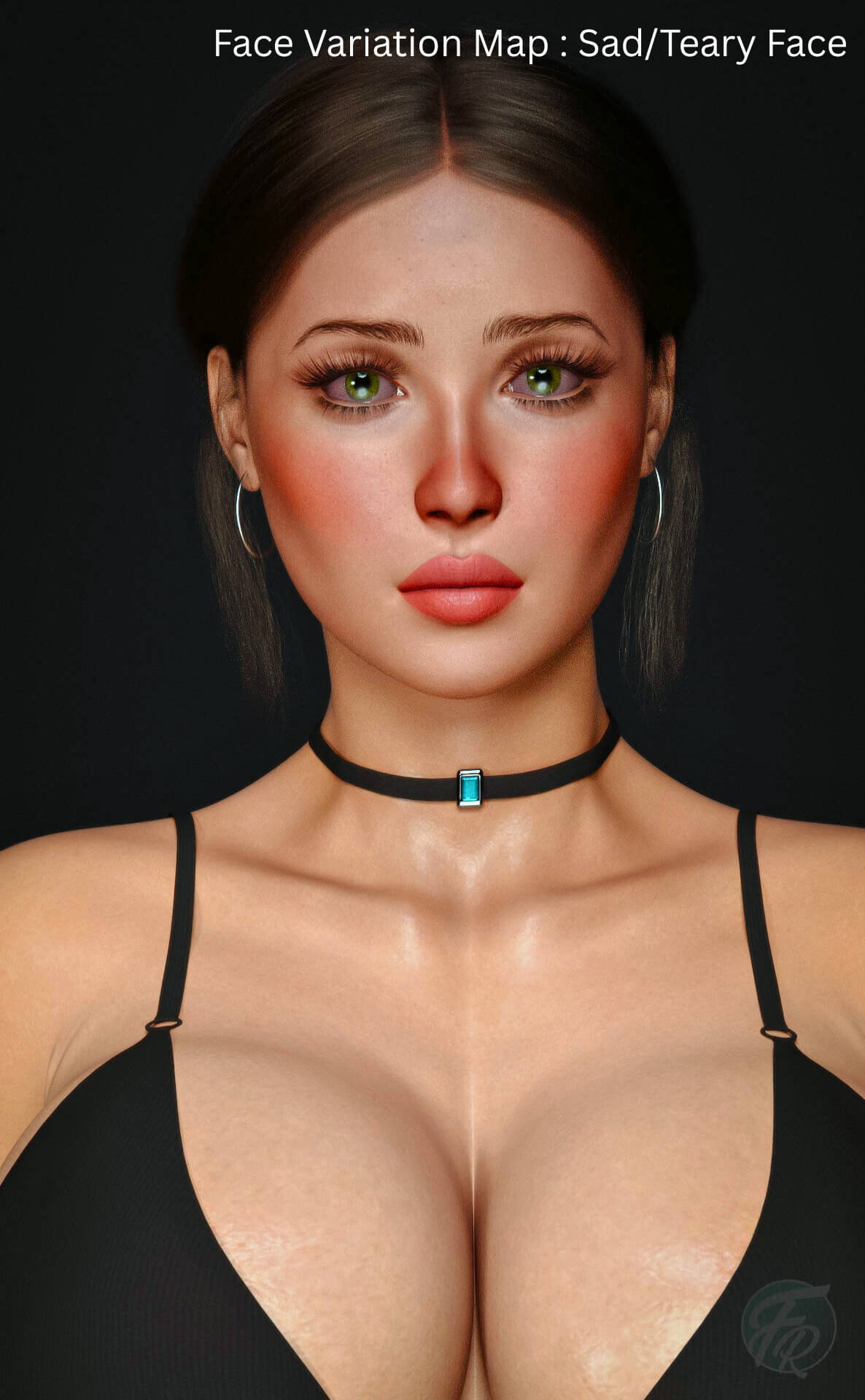 LEYA's Face Variation 3D Render, Digital Art by fantasyrenders