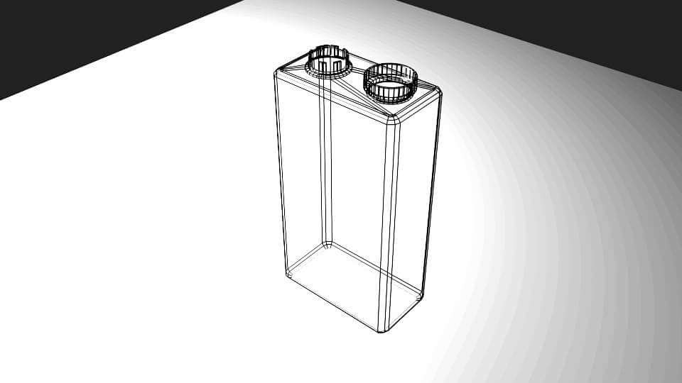 9V Cell Battery - 3D Model by faraharis