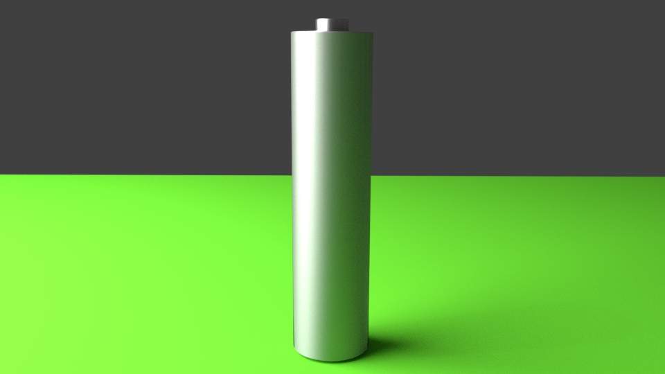 AAA Cell Battery - 3D Model by faraharis