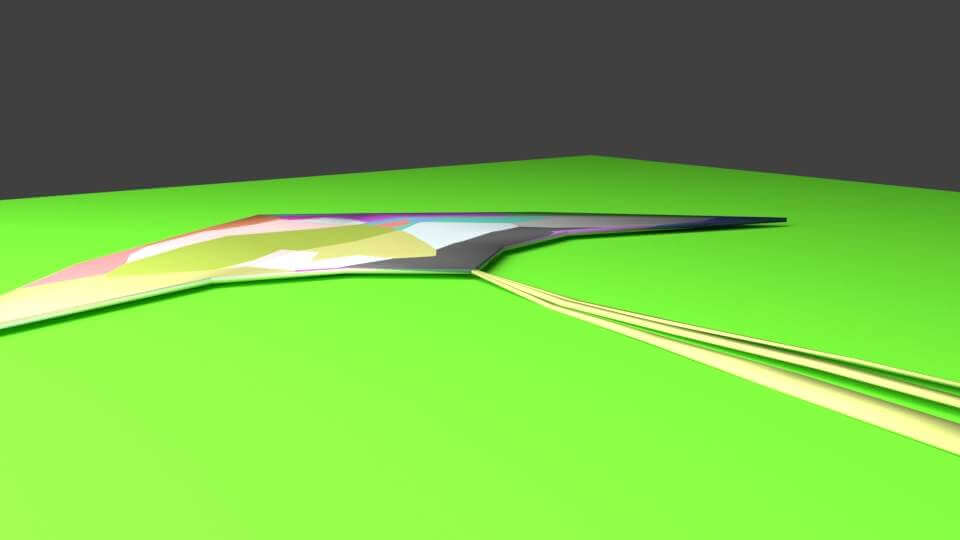 Arrow Kite - 3D Model by faraharis