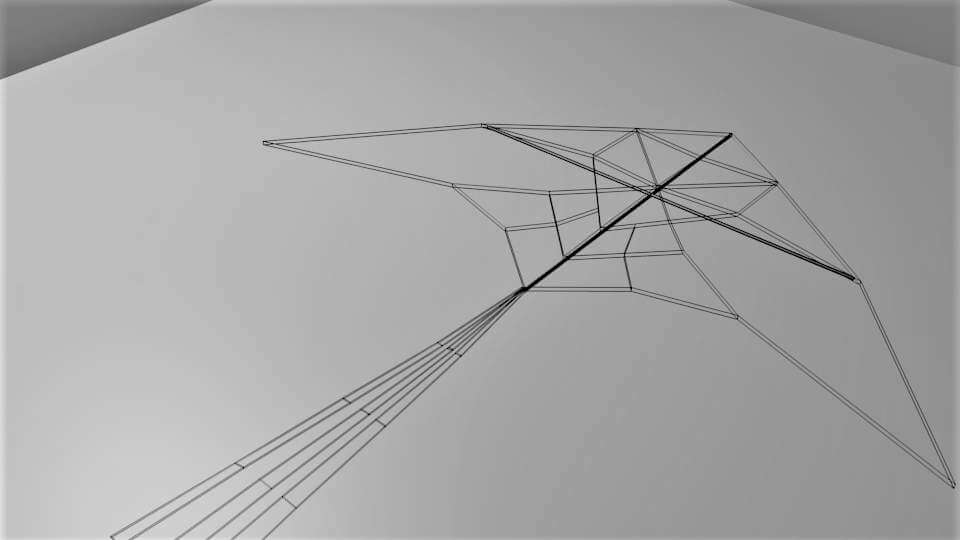 Arrow Kite - 3D Model by faraharis