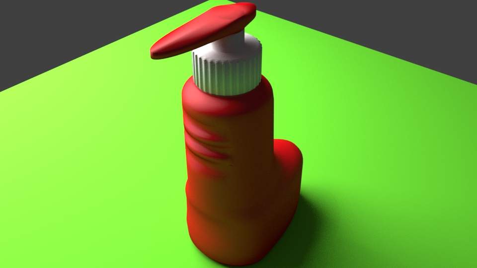 Bottle Hand Wash 4 - 3D Model by faraharis