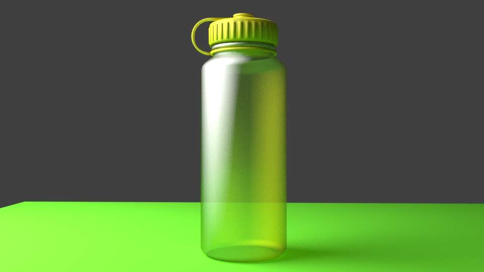 Multi Use Water Bottle - 3D Model by faraharis