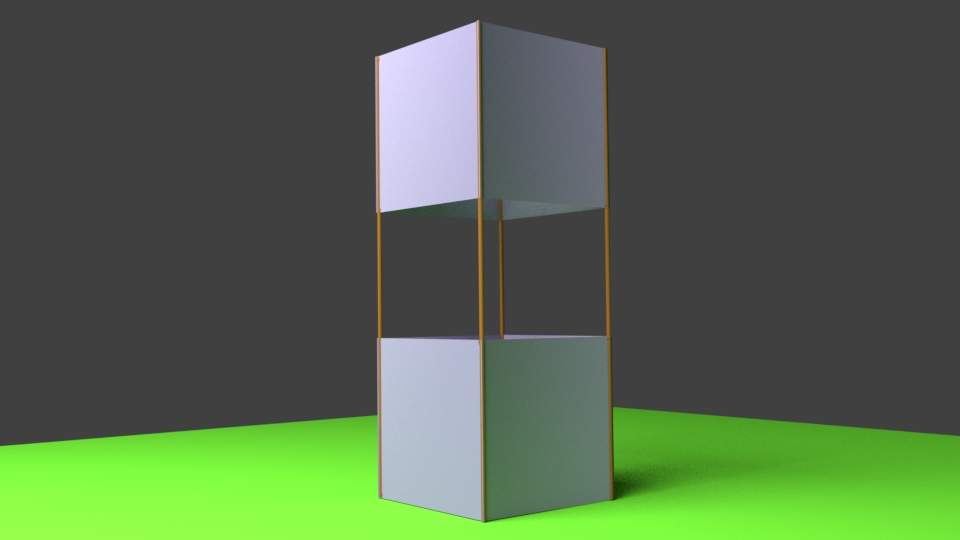 Box Kite - 3D Model by faraharis