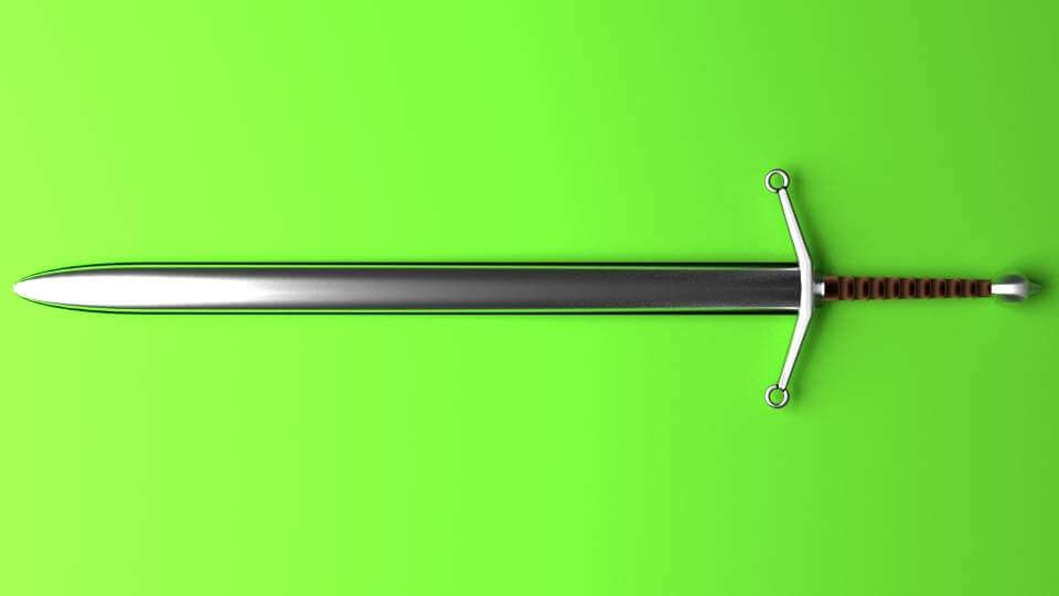 Broad Sword 2 - 3D Model by faraharis