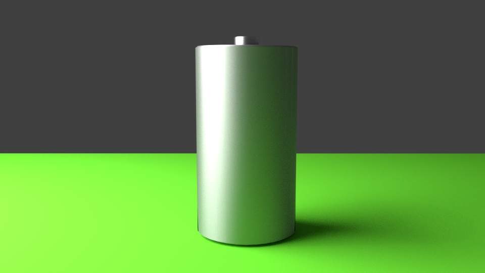 C Cell Battery - 3D Model by faraharis