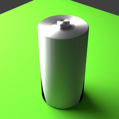 C Cell Battery - 3D Model by faraharis