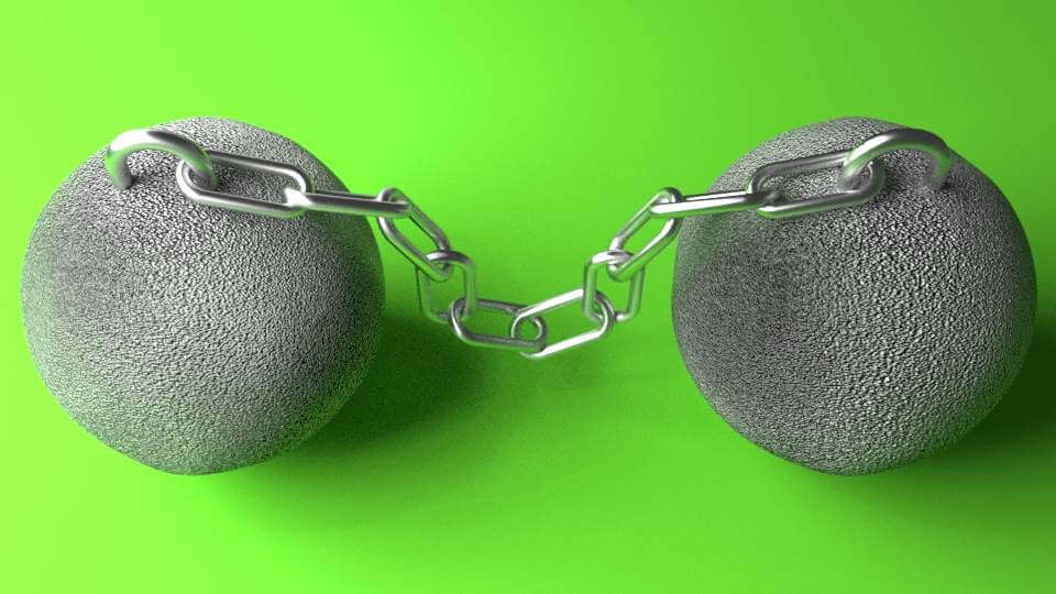 Cannonball - Chain-Shot 3D Model by faraharis