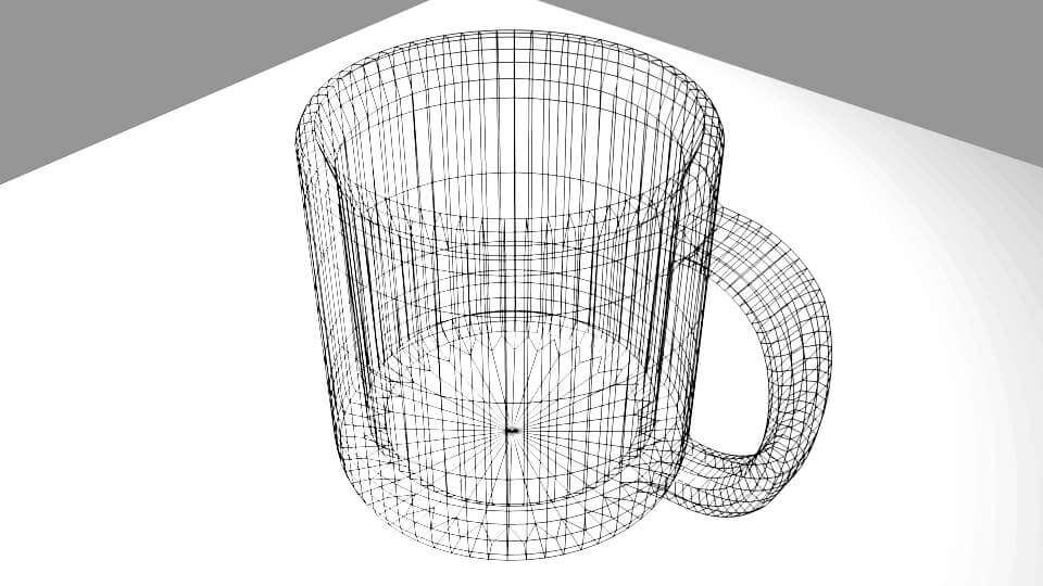 Ceramic Mug - 3D Model by faraharis