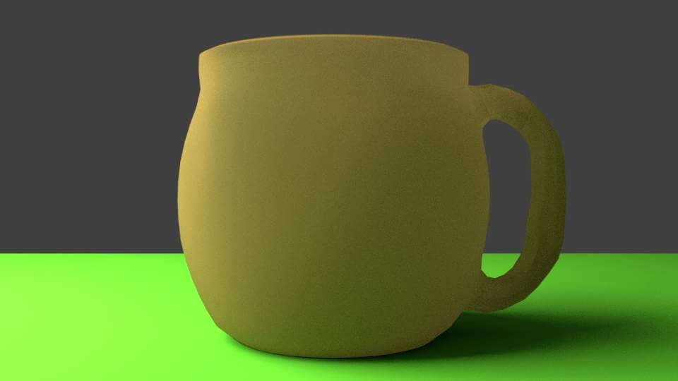 Clay Cup - 3D Model by faraharis
