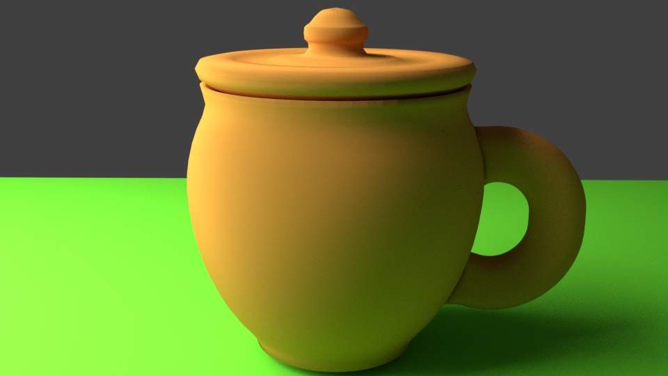 Clay Pot - 3D Model by faraharis