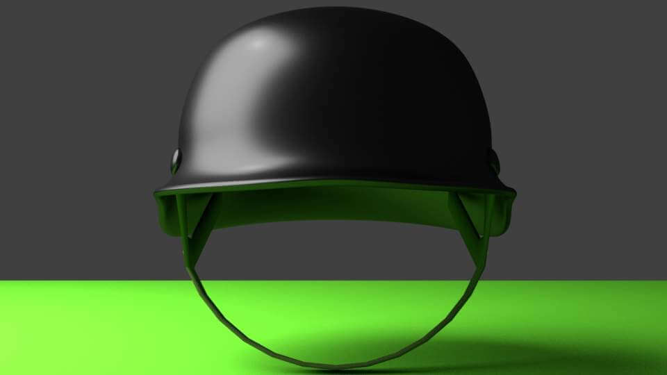 Combat Helmet M92 - 3D Model by faraharis