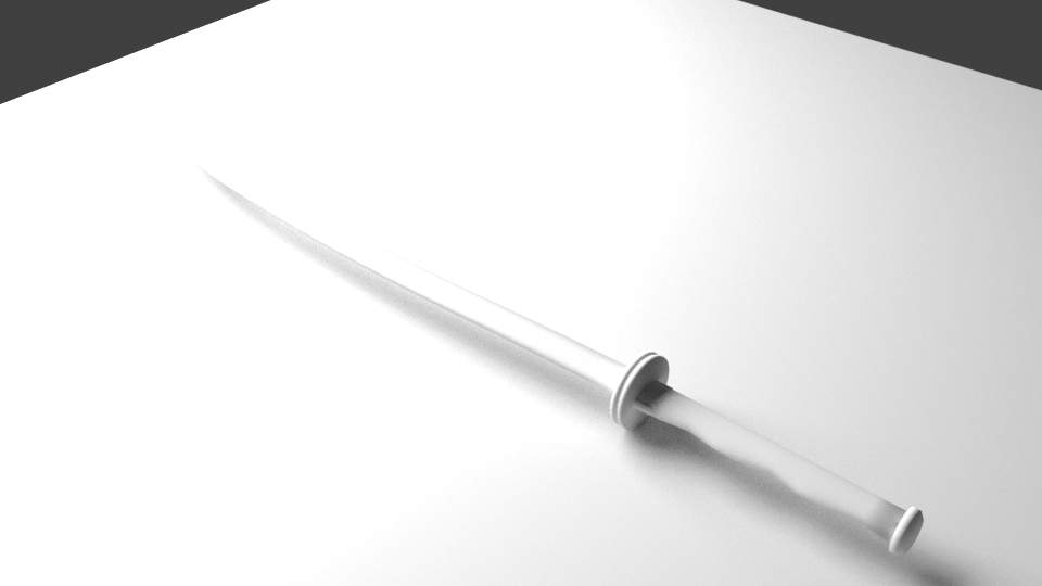 Curved Sword 4 - 3D Model by faraharis