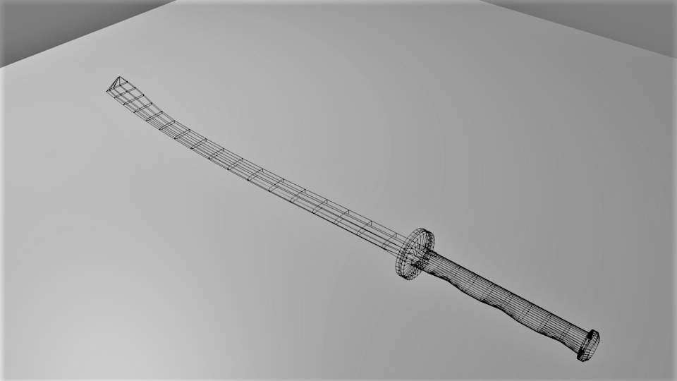 Curved Sword 4 - 3D Model by faraharis