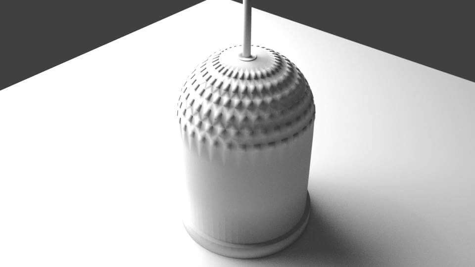 Cylinder Bell - 3D Model by faraharis