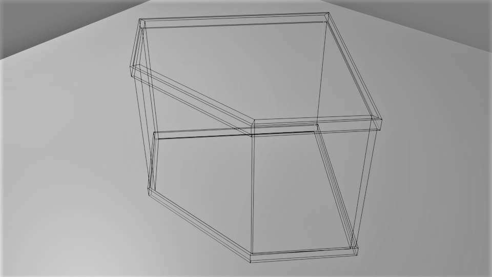 Diamond-Shape Aquarium 3D Model by faraharis