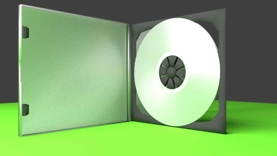 Double CD Case - 3D Model by faraharis