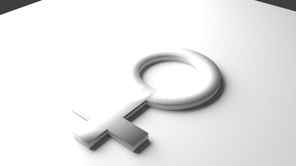 Female Symbol - 3D Model by faraharis