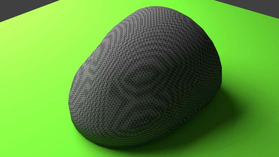 Flat Cap - 3D Model by faraharis