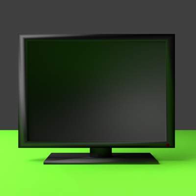 Flat Panel Monitor 32 inch - 3D Model by faraharis