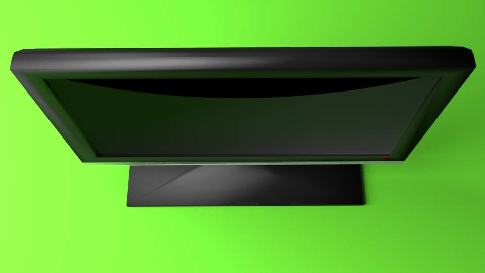 Flat Panel Monitor 40 inch - 3D Model by faraharis