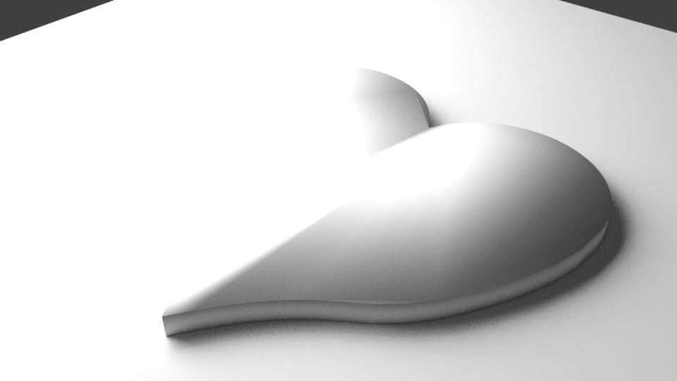 Heart Symbol - 3D Model by faraharis