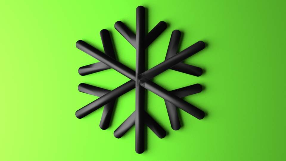 Ice Symbol - 3D Model by faraharis