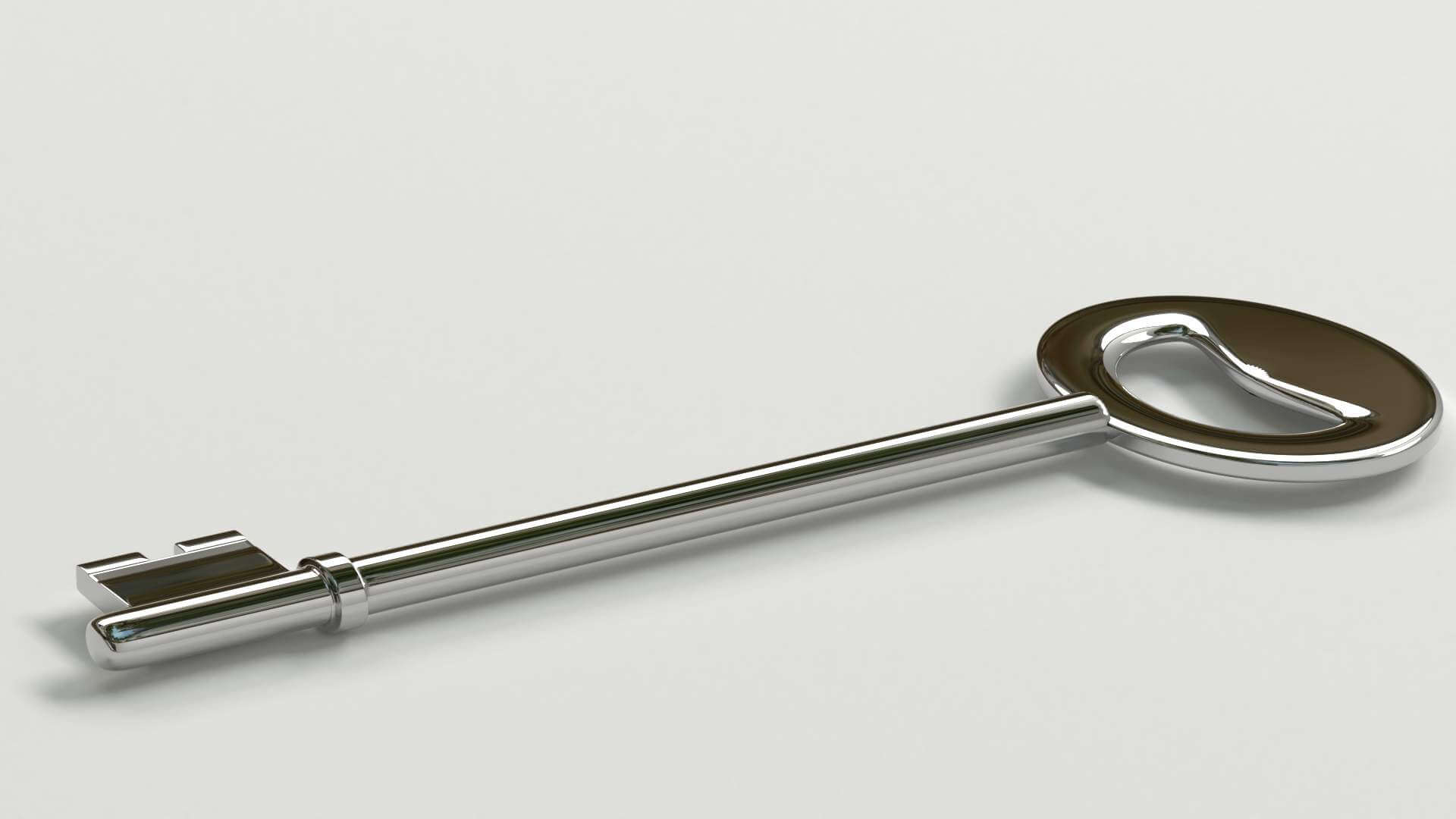 Key 1 - 3D Model by faraharis