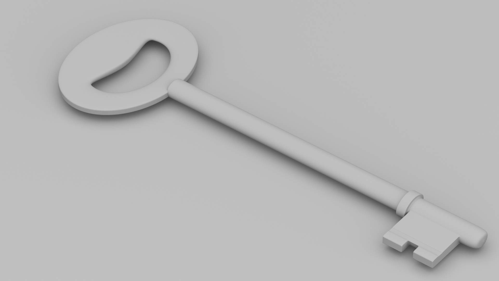 Key 1 - 3D Model by faraharis