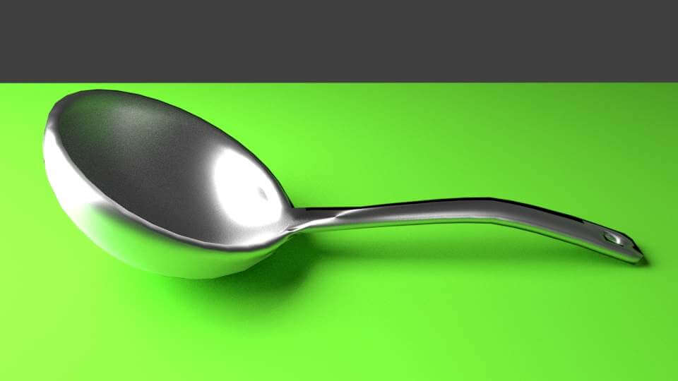 Kitchen Ladle - 3D Model by faraharis