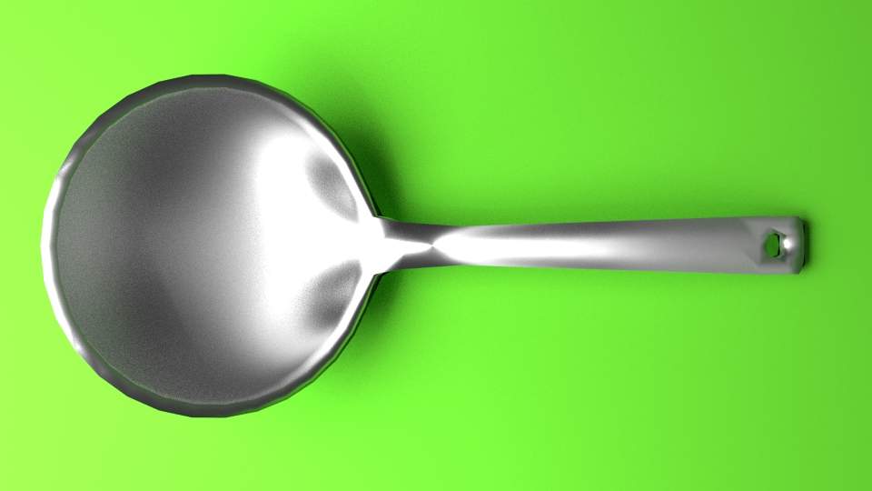 Kitchen Ladle - 3D Model by faraharis