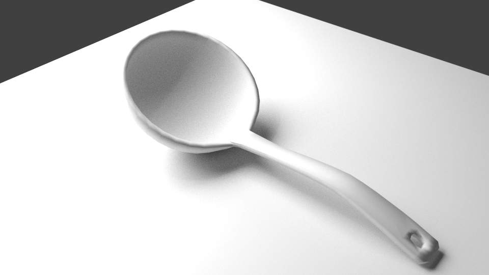 Kitchen Ladle - 3D Model by faraharis