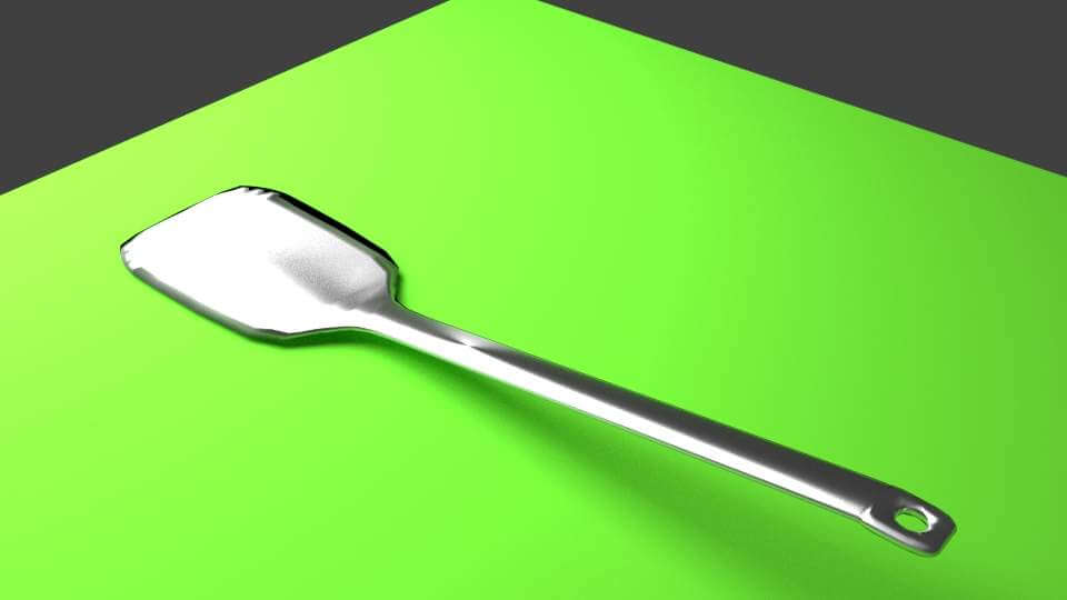 Kitchen Spatula - 3D Model by faraharis