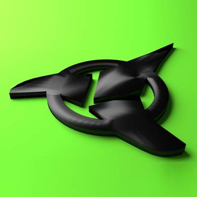 Klingon Symbol - 3D Model by faraharis